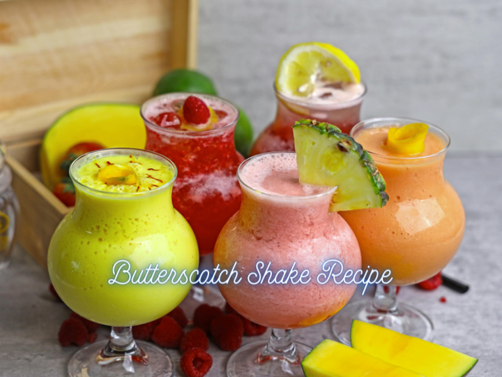 Delicious Butterscotch Shake Recipe for Your Summer Cravings – WeavingHomes