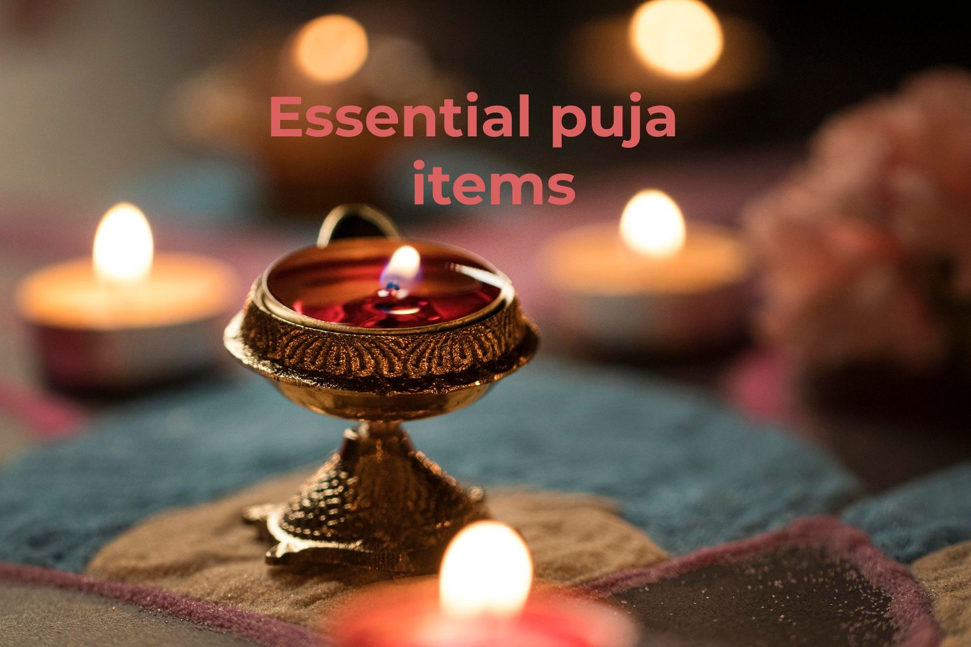Brass Puja Items - Easy to clean brass puja items – WeavingHomes