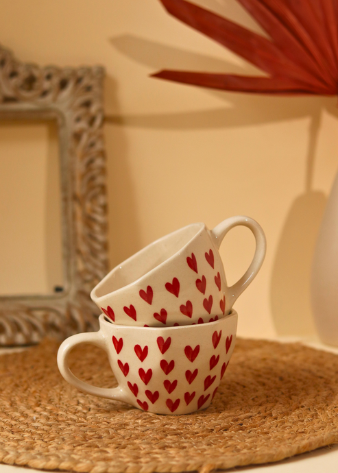 Heart Mugs - WeavingHomes